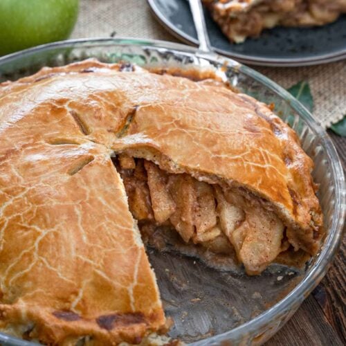 Buttery Spiced Snow White Apple Pie From Scratch