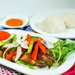 Banku With Tilapia Fish - An Authentic Traditional Recipe