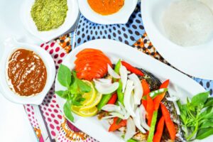 Weeknight Ghanaian Banku and Tilapia