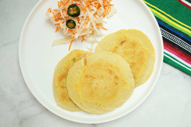 Homemade Pupusas from El Salvador