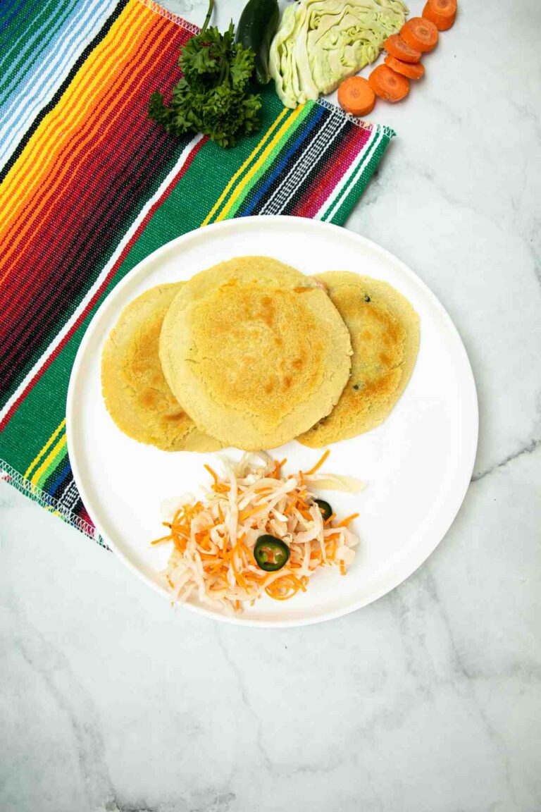 Homemade Pupusas from El Salvador