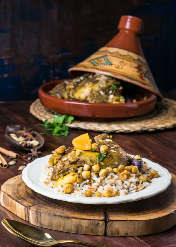 Moroccan Chicken Tagine - Keesha's Kitchen