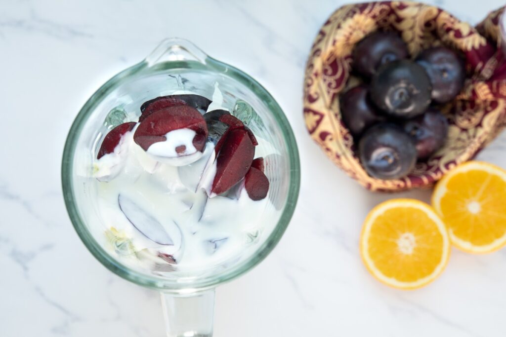 Plum Smoothie - Keesha's Kitchen
