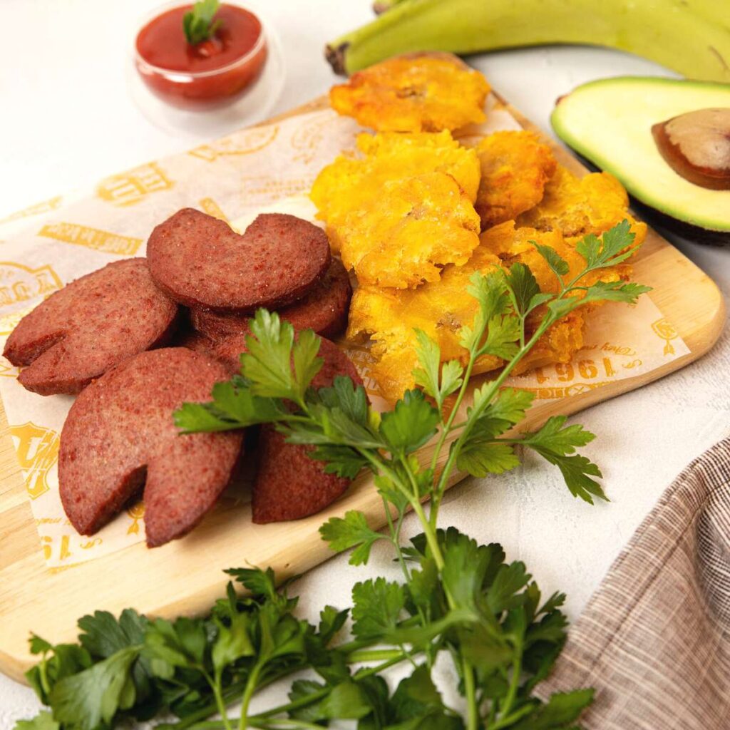 Dominican Fried Salami With Tostones - An Authentic Easy Recipe