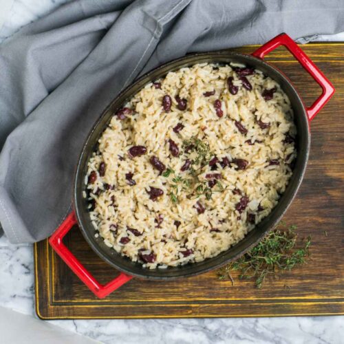 Jamaican Rice And Peas - An Authentic Caribbean Side Dish