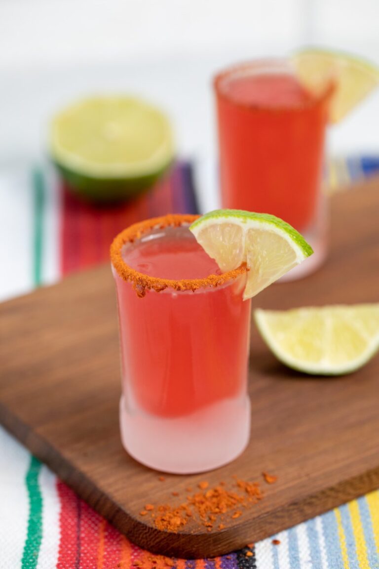Mexican Candy Shots - Festive Tequila Shots