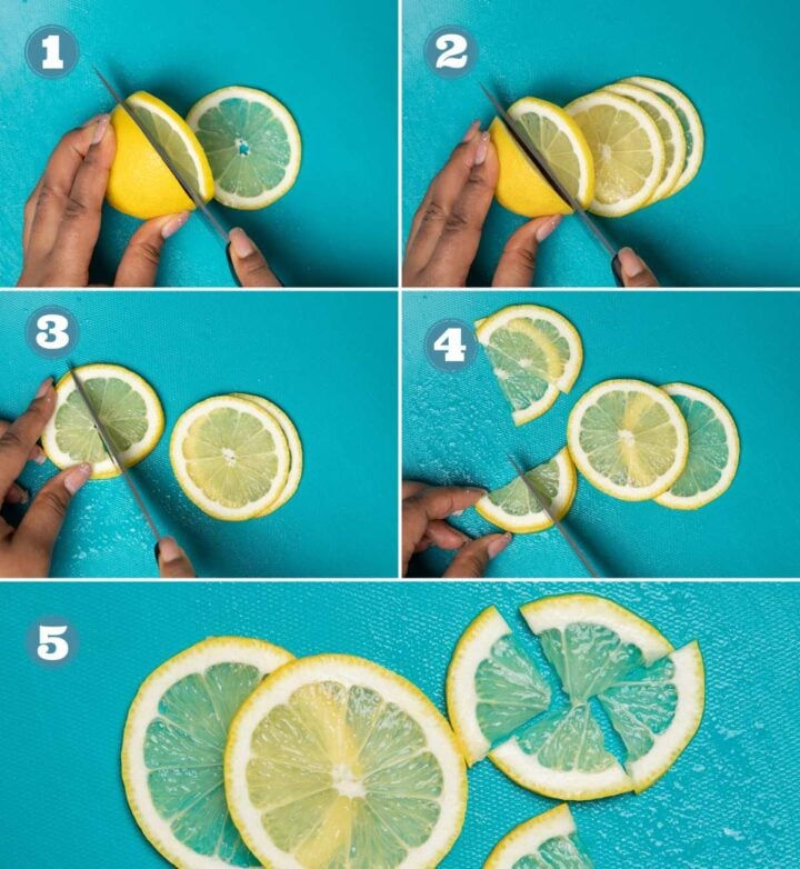 How To Cut Lemons For Food And Drinks In 4 Easy Ways