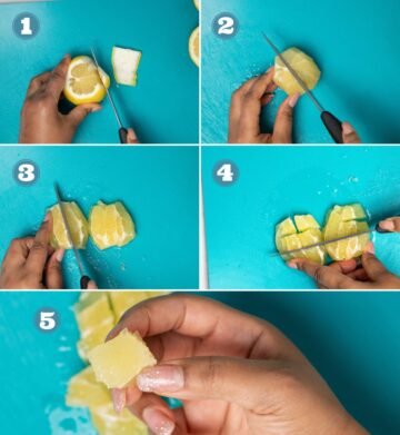 How To Cut Lemons For Food And Drinks In 4 Easy Ways
