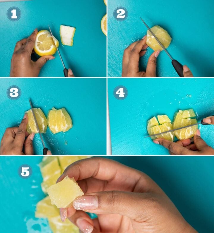 How To Cut Lemons For Food And Drinks In 4 Easy Ways