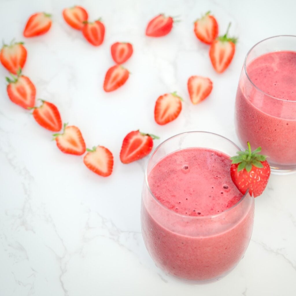Refreshing Plum Smoothie - Keesha's Kitchen