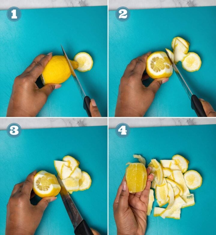 How To Cut Lemons For Food And Drinks In 4 Easy Ways