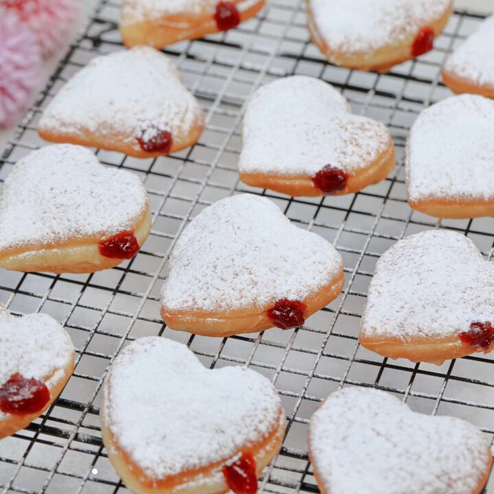 Heart-Shaped Valentine’s Berliners Recipe - Made With Love!