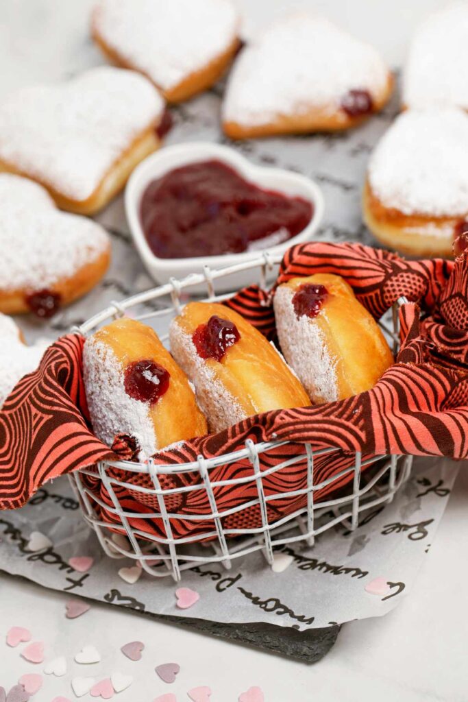 Heart-Shaped Valentine’s Berliners Recipe - Made With Love!