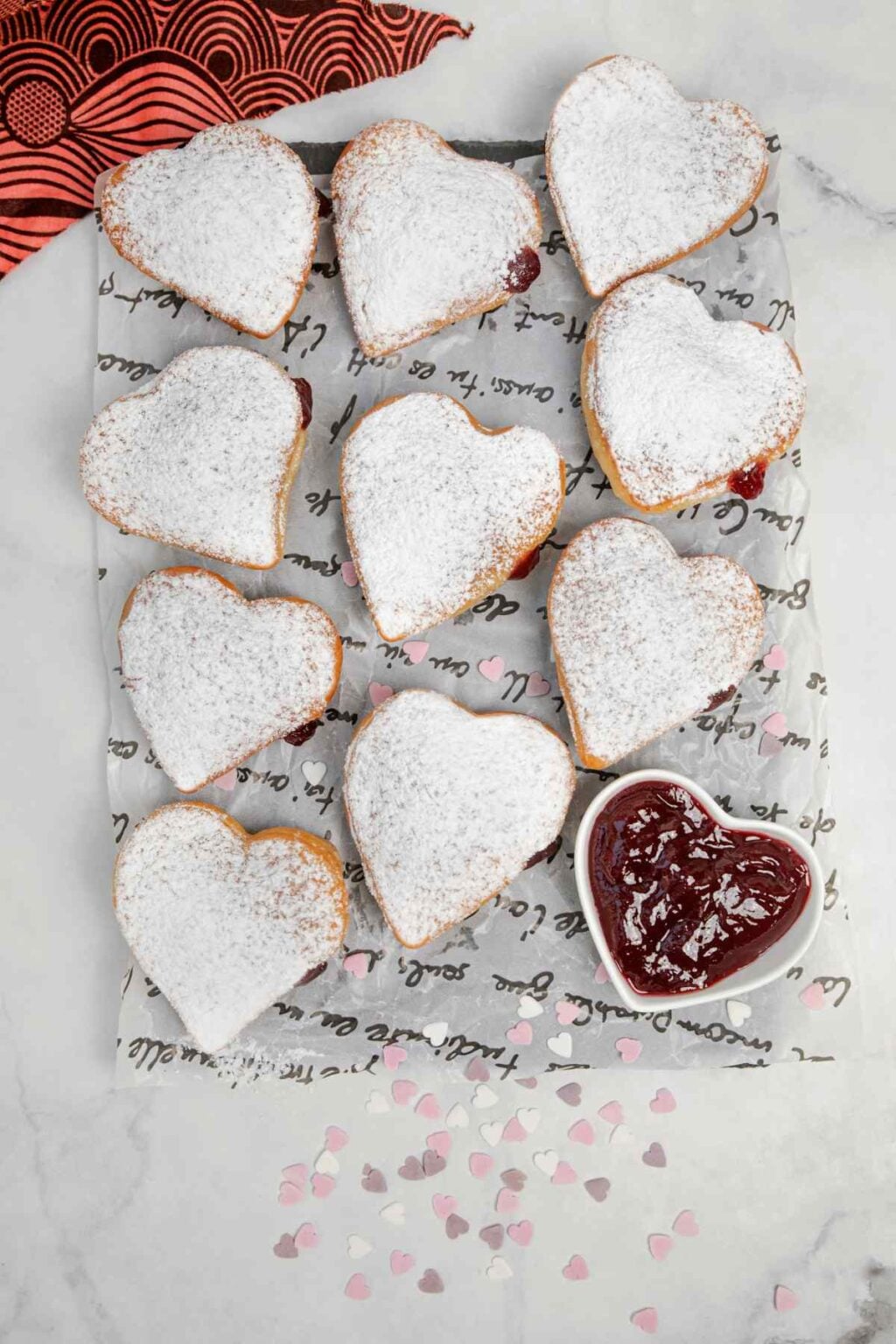 Heart-Shaped Valentine’s Berliners Recipe - Made With Love!