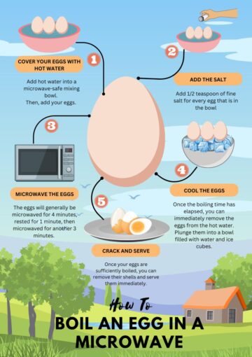 How To Boil Eggs In The Microwave - Hard, Runny, And Soft Eggs
