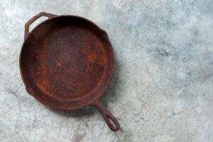 Stuck with a Sticky Cast Iron Pan? Try These Easy Fixes